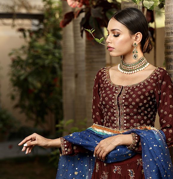 Buy Premium Women Dress B 20 Online in California – Mirage By Samar